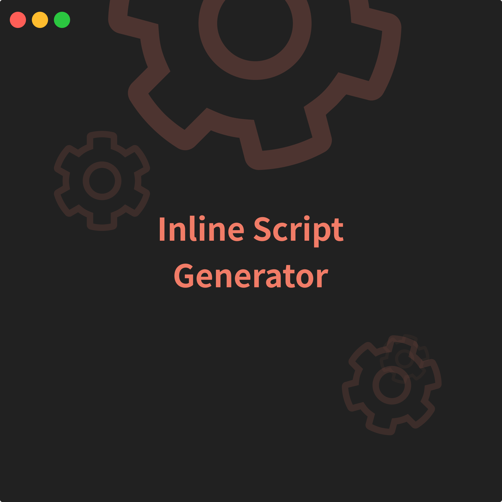 Inline Script Generator Nju33 2464